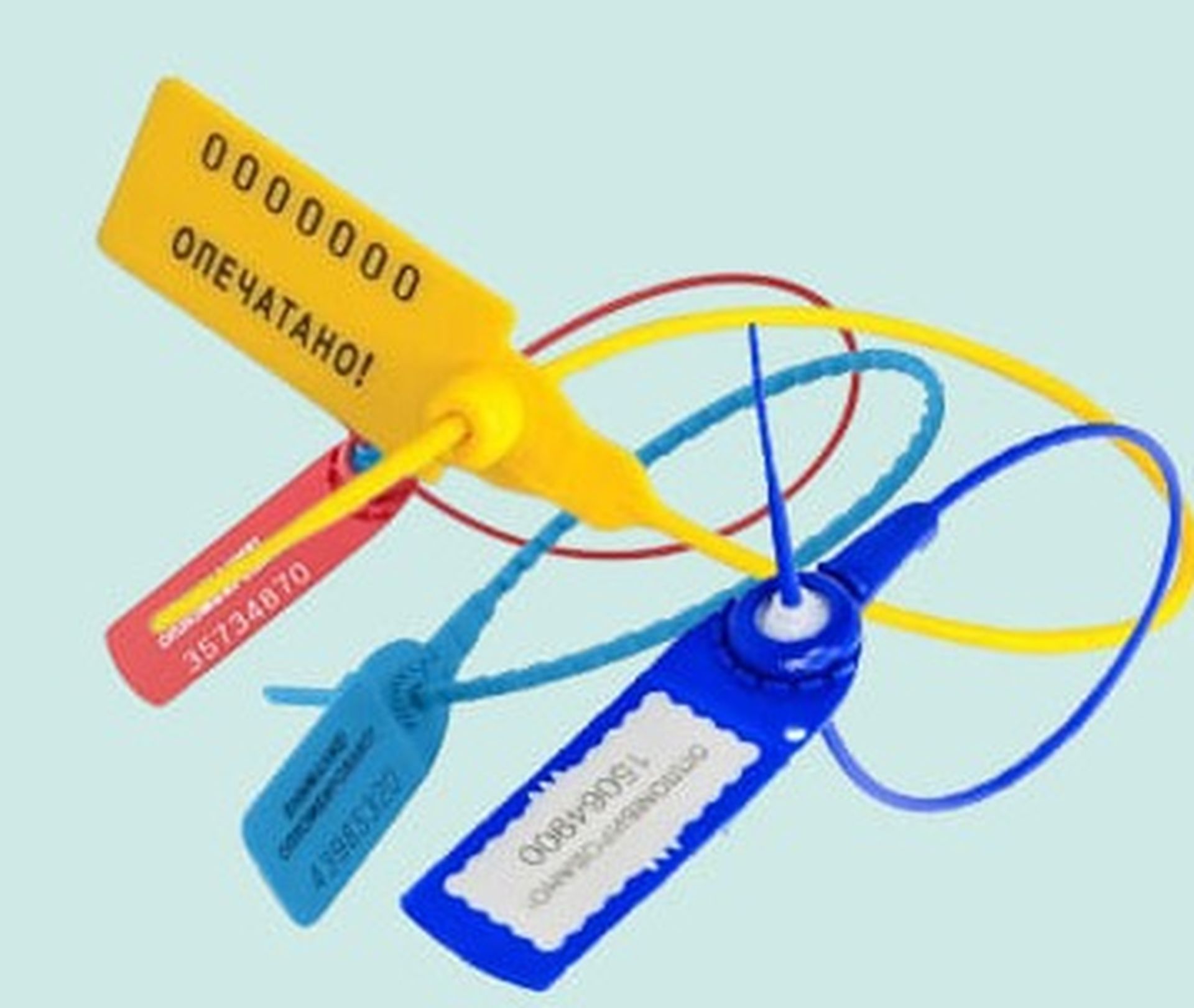 Пластиковые пломбы, антимагнитные пломбы, пломбировочные наклейки